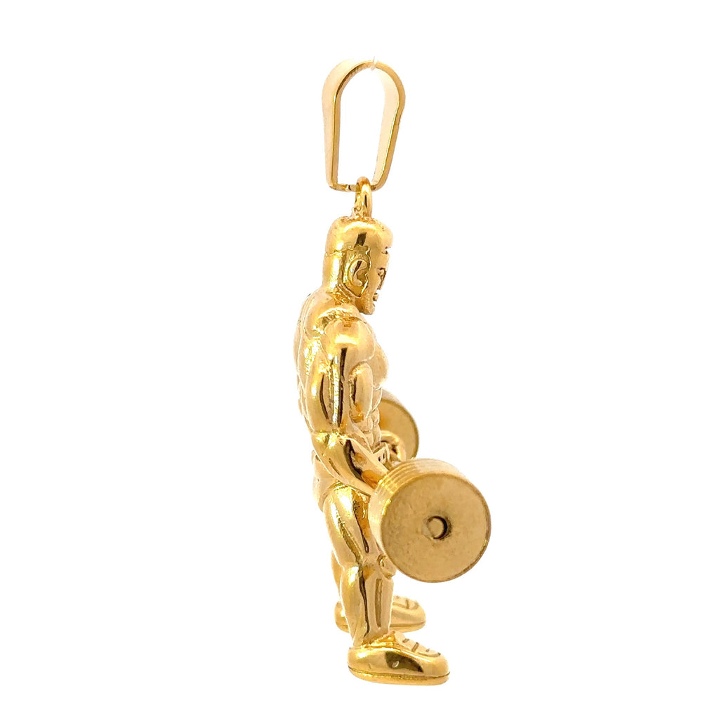 JUNO STAINLESS GOLD STEEL ICED OUT PENDANT | 9311622 – Watches ...