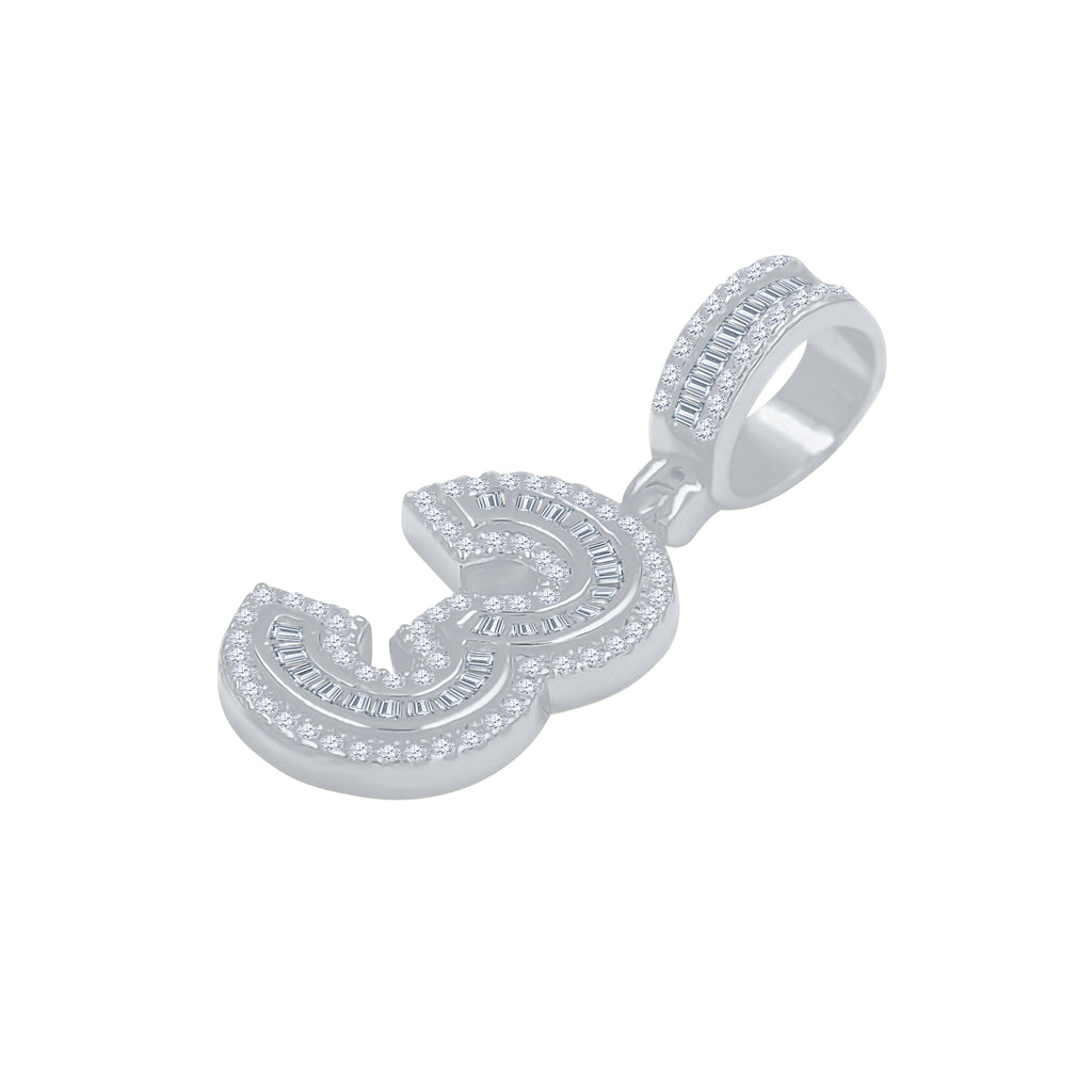 CIPHER STERLING SILVER (NUMERIC) PENDANT WITH CZ I 9218381 – Watches ...