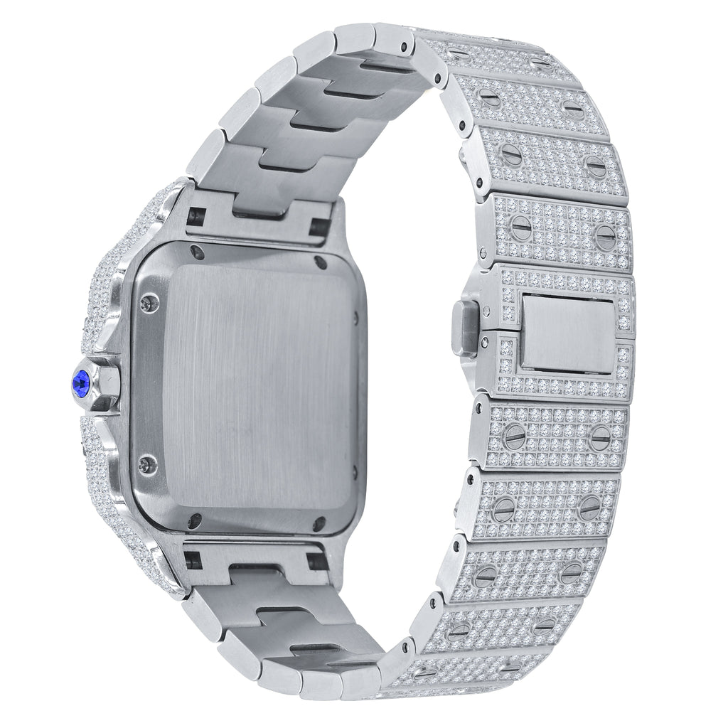 PERMEATE MOISSANITE STEEL WATCH I 590041 – Watches International, LLC