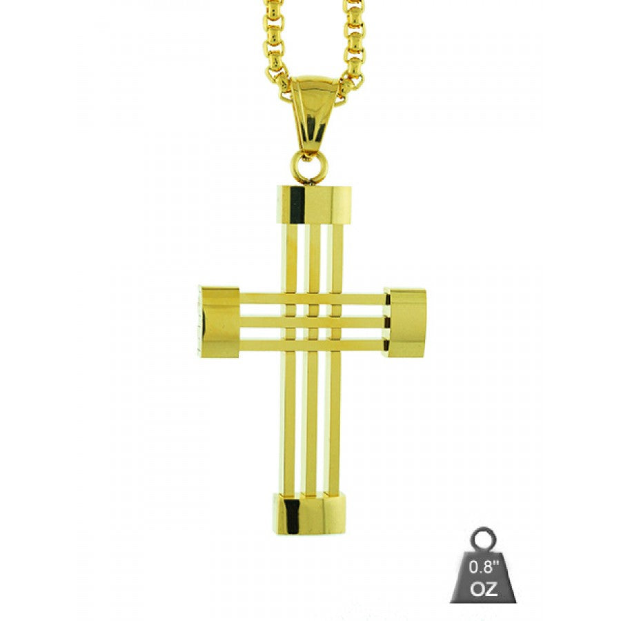 Stainless Steel Cross in elegant design – Watches International, LLC