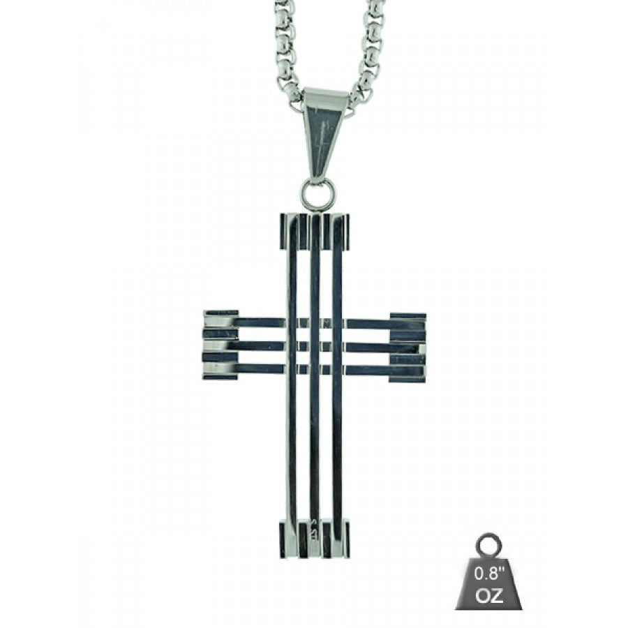 Stainless Steel Cross in elegant design – Watches International, LLC